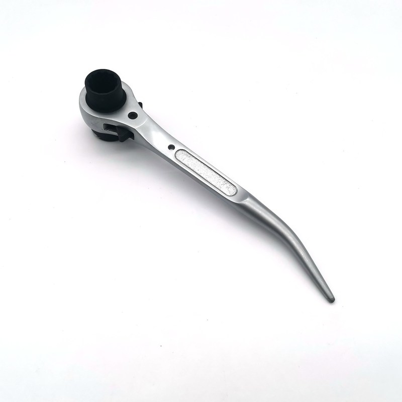 Cranked Spud Ratchet 19/21mm Scaffolding Podger Ratchet Forged Shaft ...