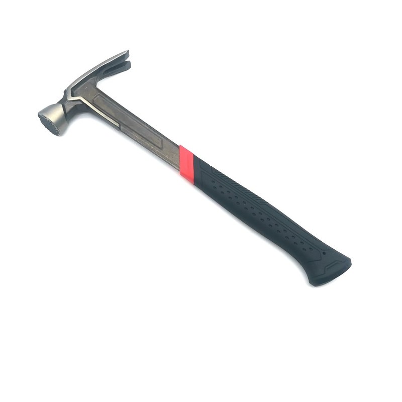 20oz Straight Claw Hammer with Magnetic Nail Starter, One-piece Steel ...